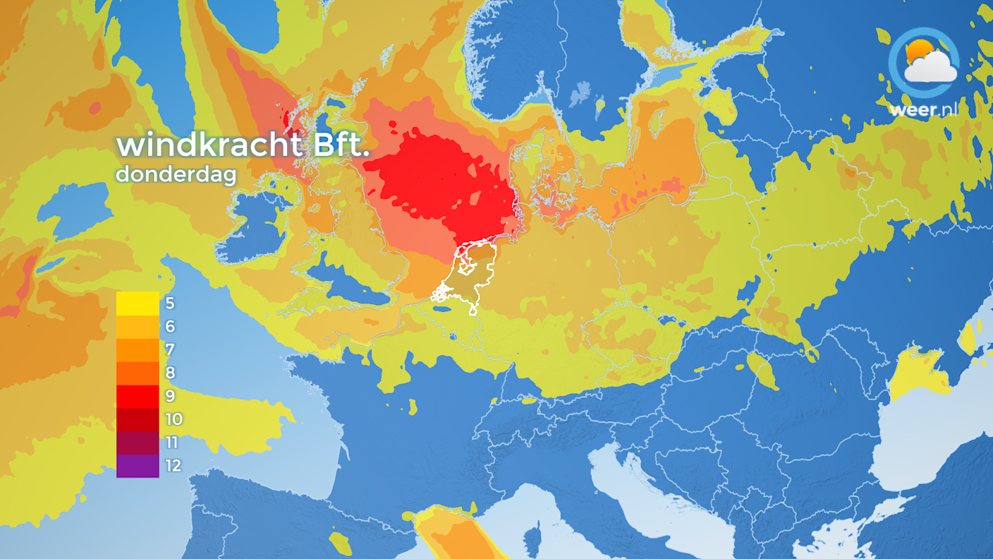 Onstuimige week met stormkansen - Weer.nl